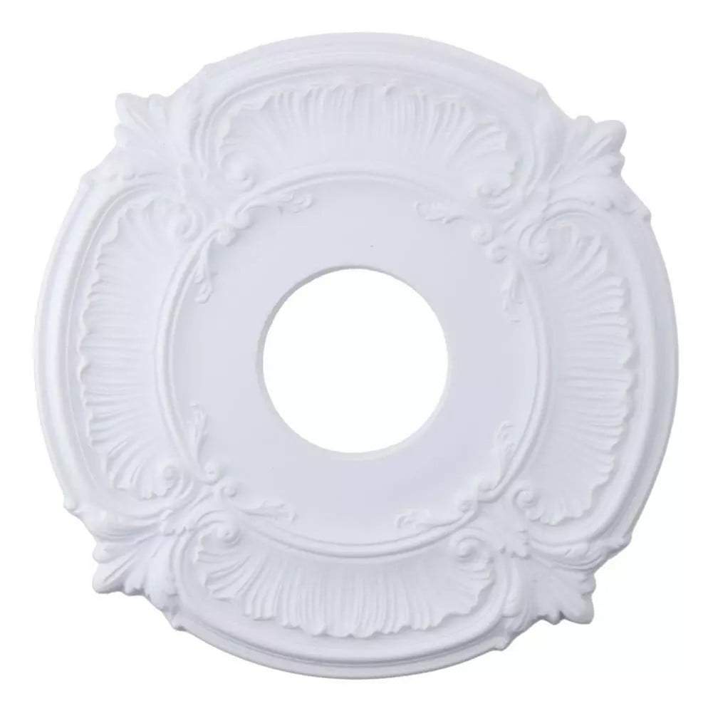 1Pc 12inch Ceiling Medallion Molded for Light Fixtures Medallion for ...