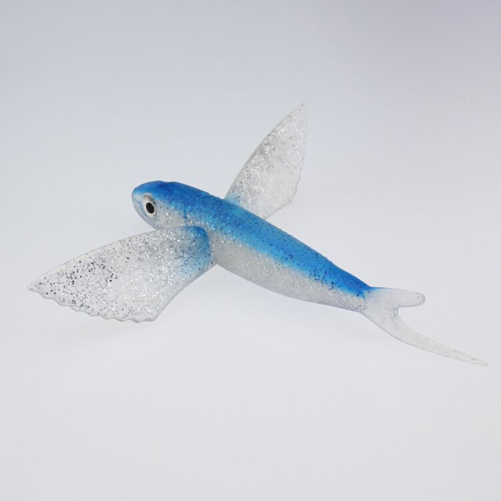 1Pc 17/21Cm Flying Fish Artificial Bait Soft Tuna Lure Seawater Fishing ...