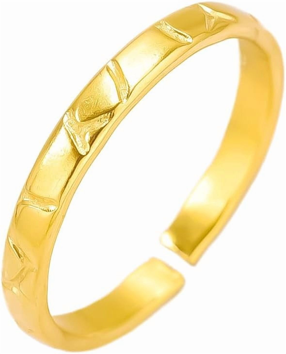 1Pc 17mm Adjustable Knuckle Rings Open Mouth Finger Rings Jewelry ...