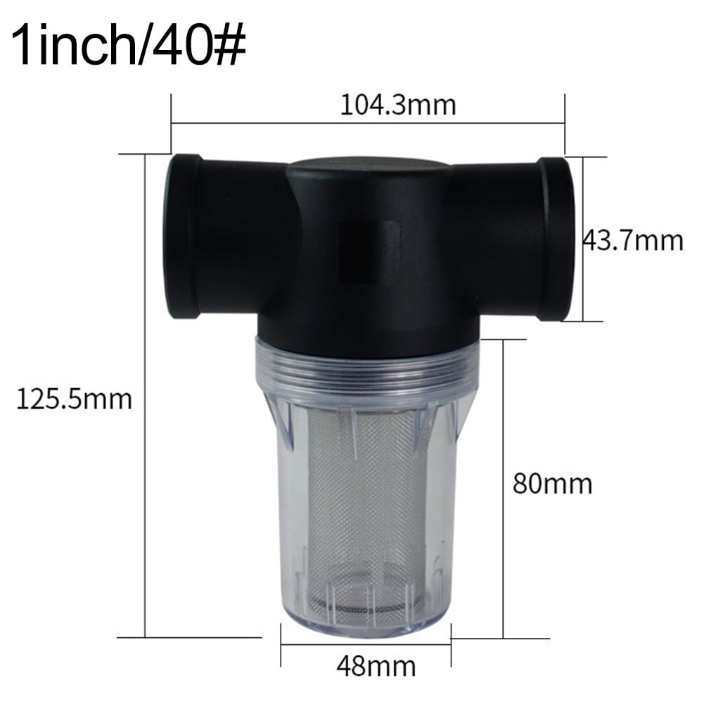 1Pc /2" 3/4" " Water Pump Strainer Filter With 100 Mesh Filter Screen ...