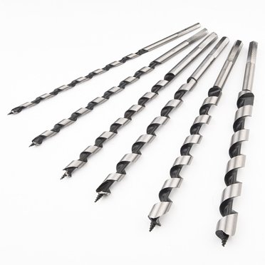 6.4/8/9.5/12.7mm HSS Square Hole Drill Bit Auger Bit Steel Mortising ...
