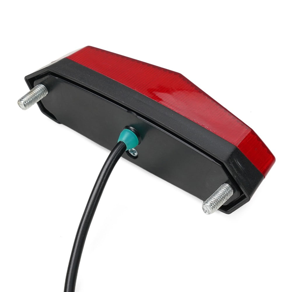 1Pc 24-60V E-Bike Rear Light Highlight Tail Light Led Safety Warning ...
