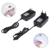 1Pc 24V 2A Power Supply Adapter For UV LED Lamp Nail Dryer Nail Art ...
