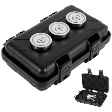 Nite Ize HideOut Small Waterproof Magnetic Key Box, Metal Storage ...