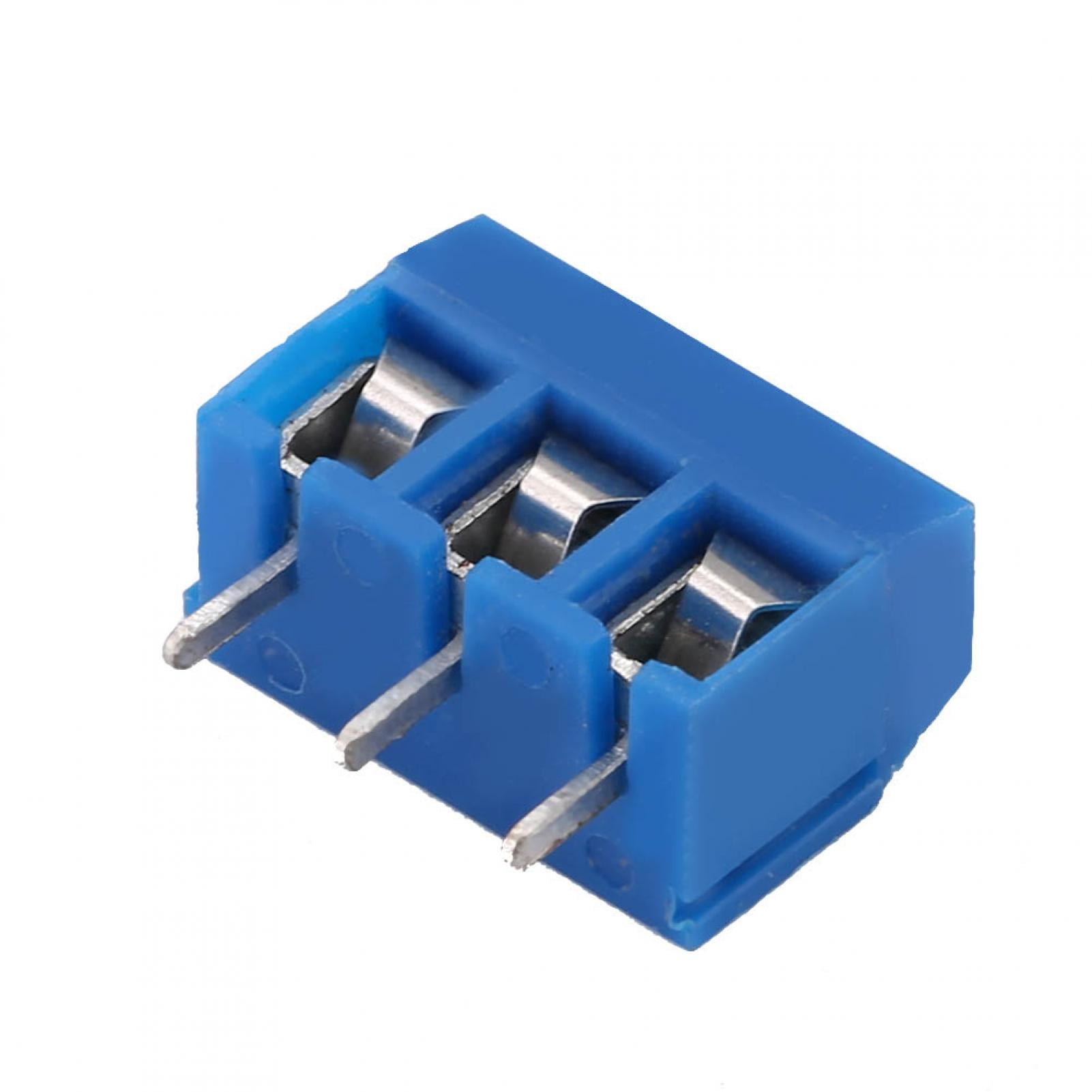 1Pc 3-Pin Pitch Screw Terminal Block Connector 5.08mm Panel PCB Mount ...