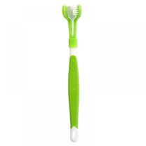 Boshel Dog Toothbrush Set - Dual Headed Long Handled + Finger ...