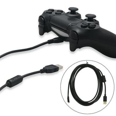Importer520 10Ft Micro-USB PS4 Controller Charging Cable, Playstation ...