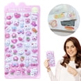 1Pc 3D Puffy Stickers, Adorable Patterns for Phone Case, Laptop and ...
