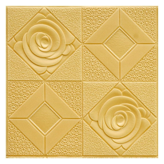 1Pc 3D Self-Adhesive Tile Stone Brick Wall Sticker Soft Foam Panels ...