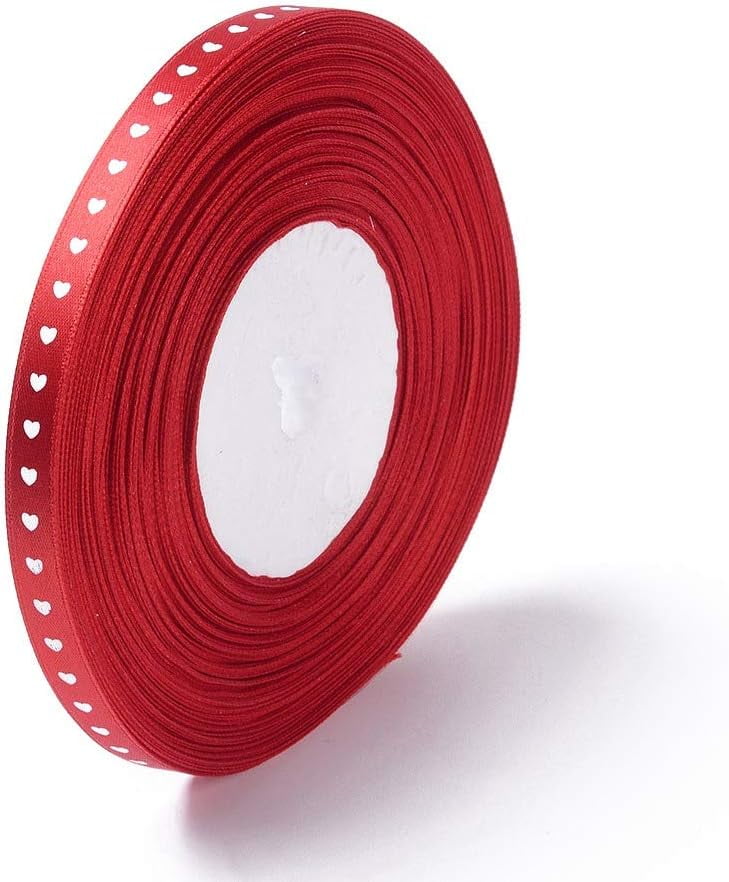 1Pc 45.72m Wired Satin Ribbon Fabric Ribbons Polyester Handmade Frayed ...