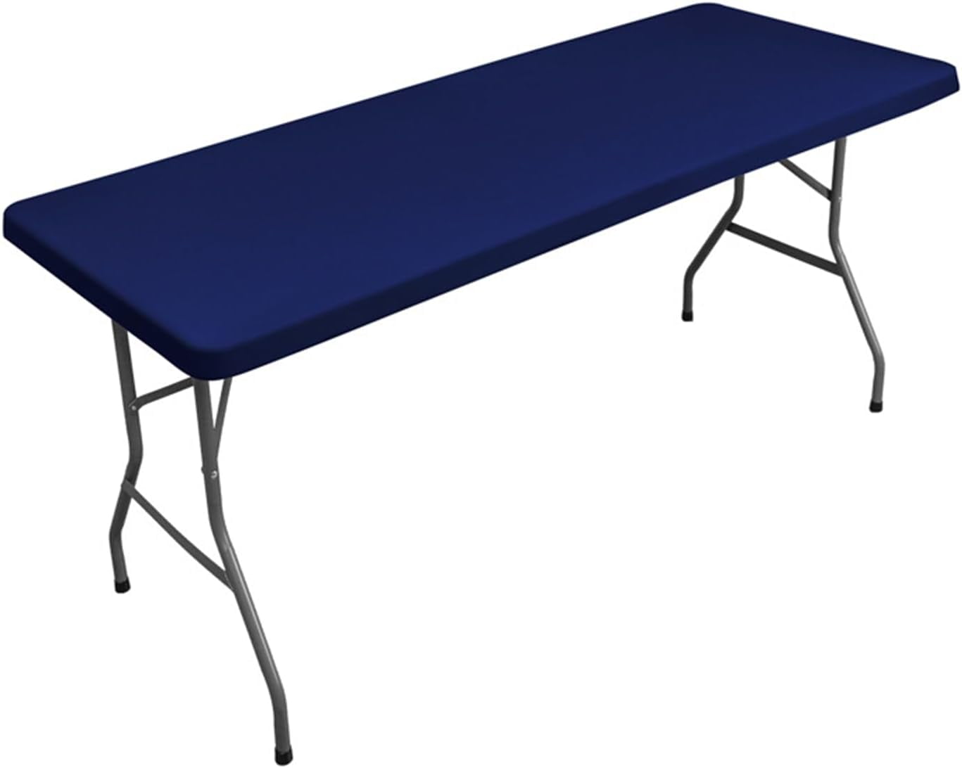 1Pc 4ft 6ft Spandex Table Cover, Waterproof Stretchy Fabric Table Top ...
