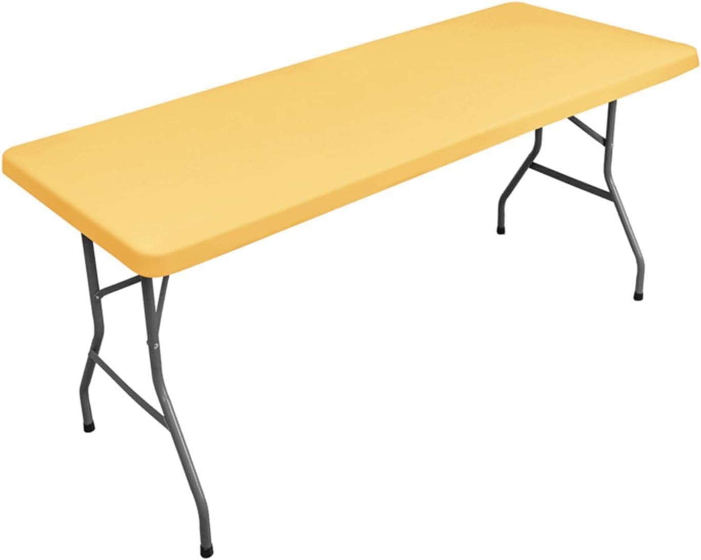 1Pc 4ft 6ft Spandex Table Cover, Waterproof Stretchy Fabric Table Top ...