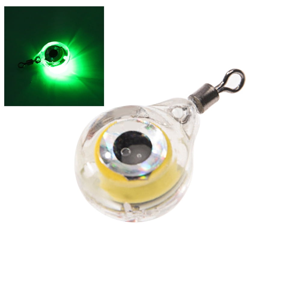 1Pc 5 Color Deep Sea Fishing Lures Kit LED Lighted Bait Flasher ...