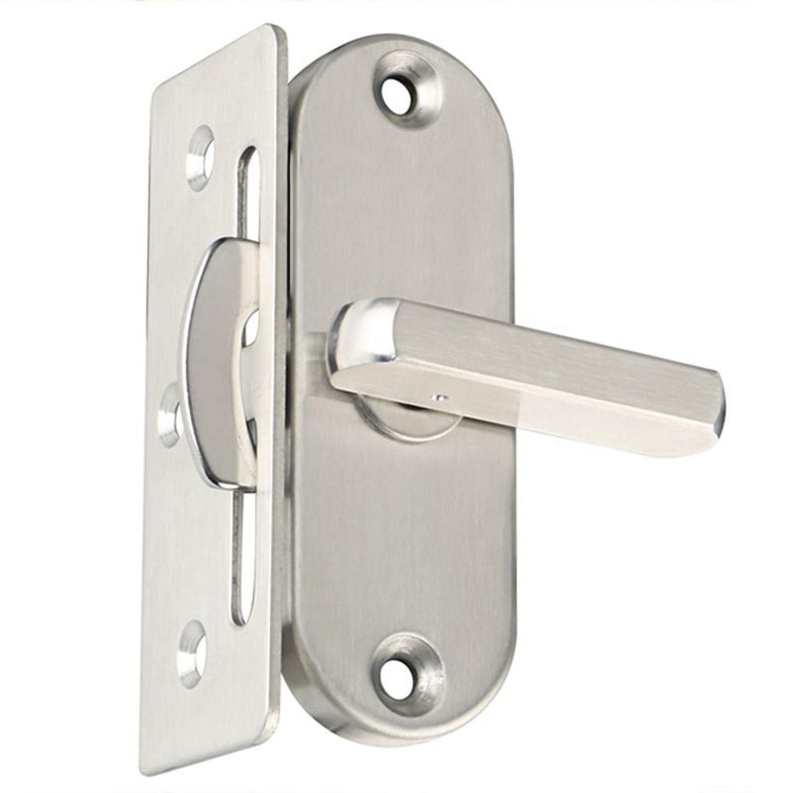 1Pc 90 Degree Hinge Lock Sliding Door Hook Lock Aluminum Wood Door and ...