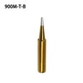 1Pc 900M-T Copper Soldering Iron Tips Gold -Free Welding Solder Tip Type I B - Walmart.com