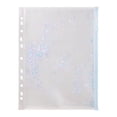 1Pc A4 Plastic Binder Zipper,Clear Envelope Folders Planner Waterproof ...