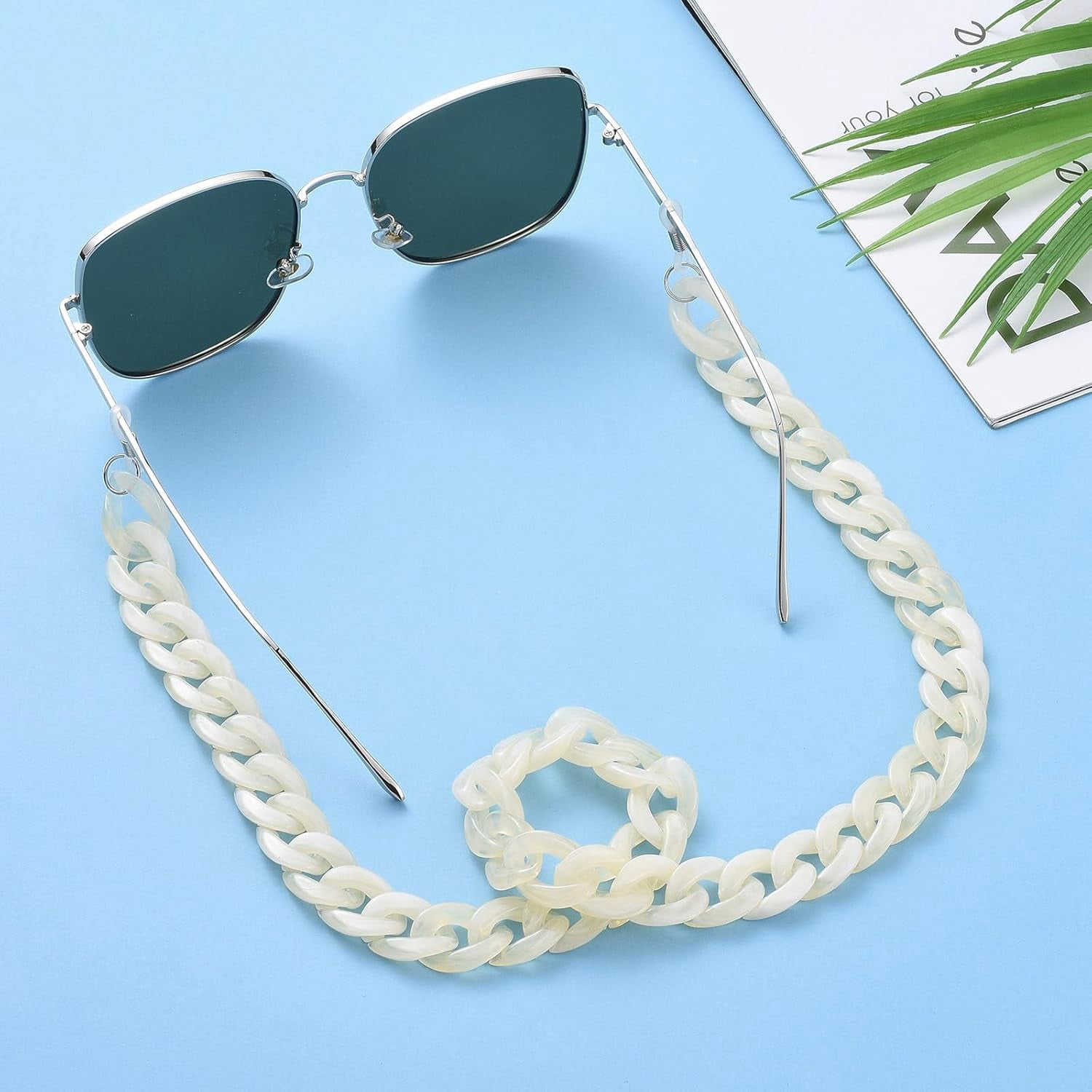 1Pc Acrylic Curb Chains Eyeglasses Chains Neck Strap for Eyeglasses ...