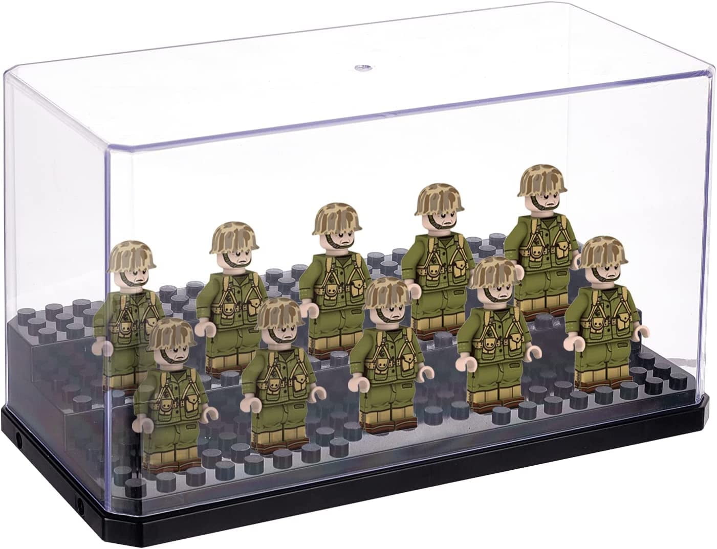 1Pc Acrylic Display Case Display Case for Minifigure Action Figures ...