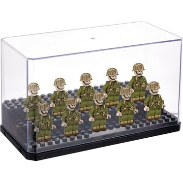 LEGO Minifigure Display Case 8, Bright Red - Walmart.com
