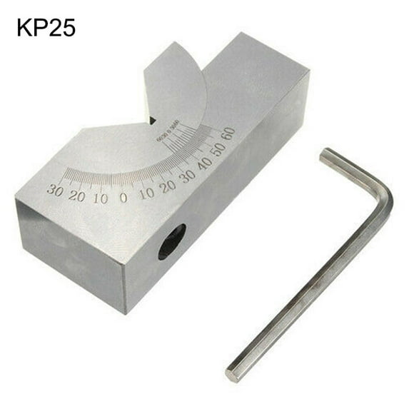 1Pc Adjustable Angle Block Precision V Block Milling Setup 60 Degree Angle Gauge For Milling ...