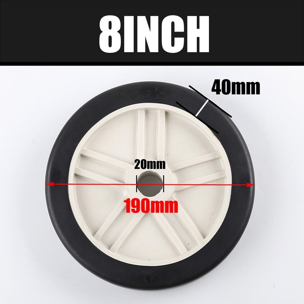 1Pc Air Compressor Caster Wheel Belt Type 5-8'' Shock Absorption Silent ...