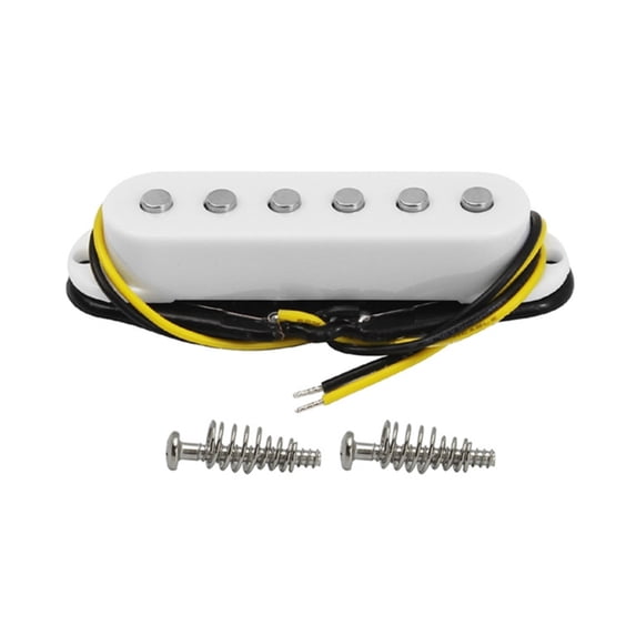 1Pc Alnico 5 Pickup Guitar Single Coil Pickup Ceremic Magnet Middle ...