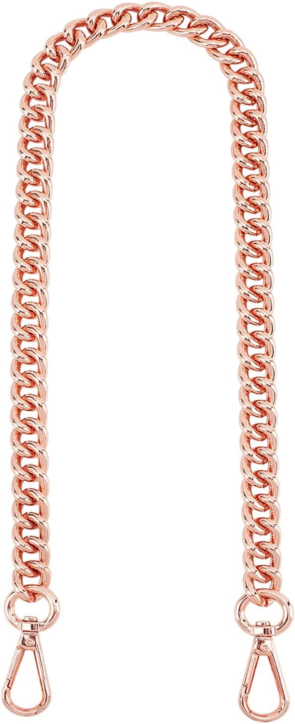1Pc Aluminum Curb Chain Bag Straps with Zinc Alloy Swivel Clasps Bag ...