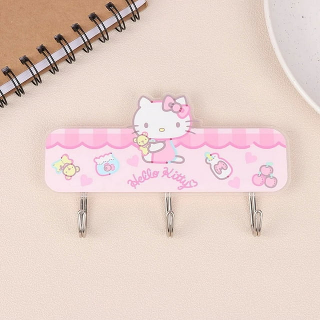 1Pc Anime Sanrio Figure Hook Hello Kitty Kuromi PompomPurin Cinnamoroll ...