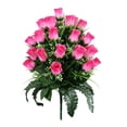 1Pc Artificial Flower Stake Ground Plug Artificial Flower Plastic For ...