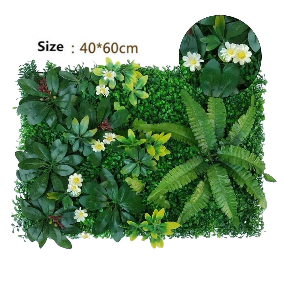 1Pc Artificial Grass Wall Panel,15.7"x 23.6" Faux Green Wall Panels for ...