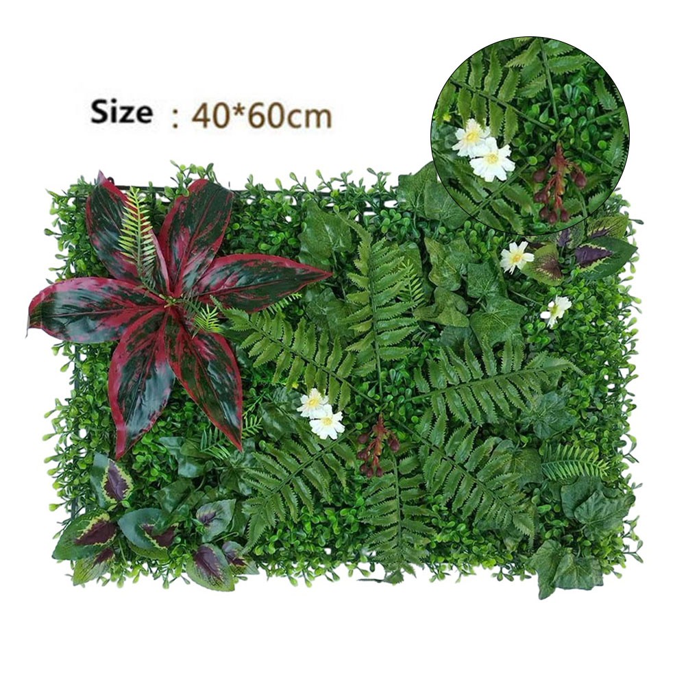 1Pc Artificial Grass Wall Panel,15.7"x 23.6" Faux Green Wall Panels for ...