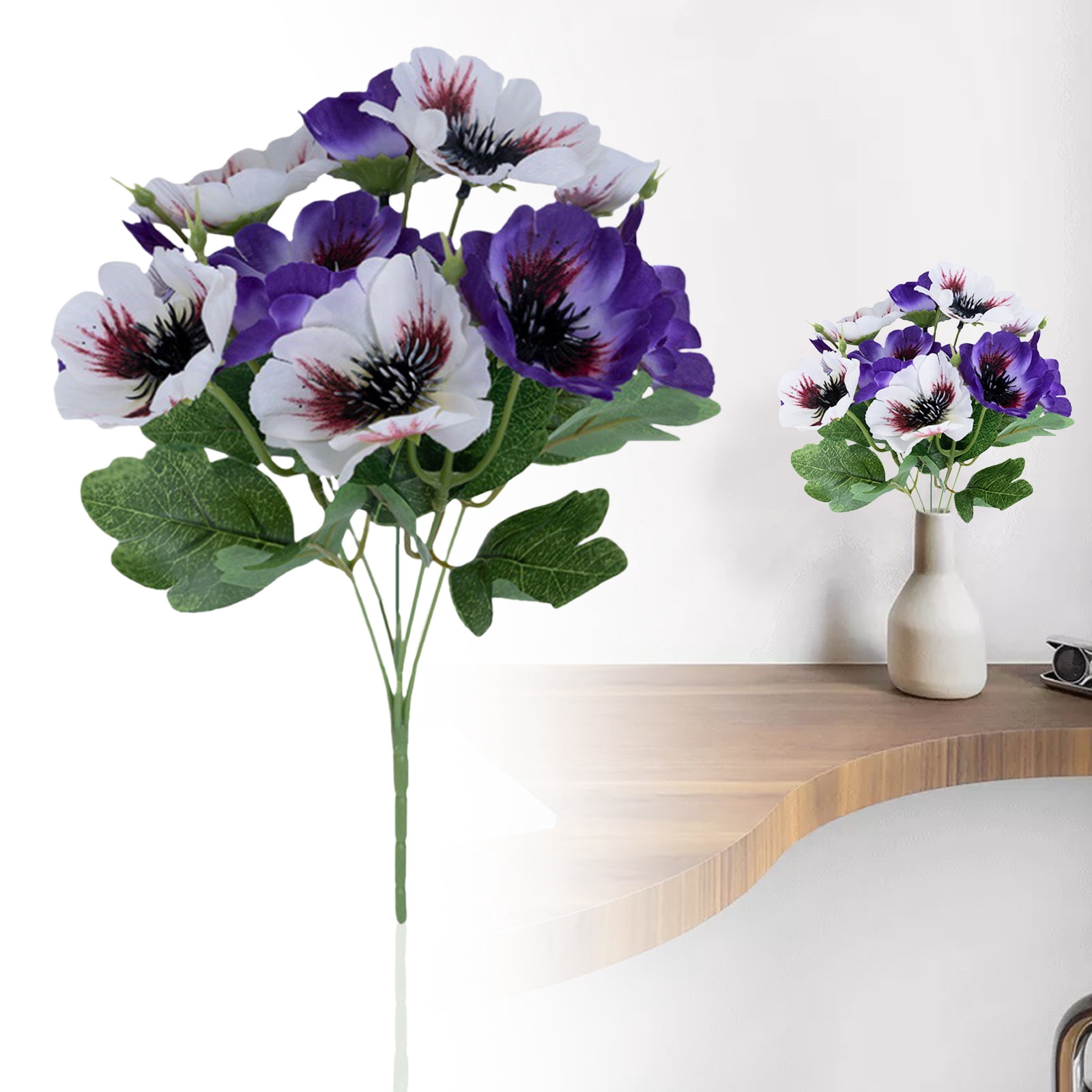 1Pc Artificial Orchid Branch Artificial Pansy Orchid Spray For Living ...