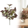 1Pc Artificial Shiso Leaf Artificial Shiso Leaf For Living Room,Plastic ...
