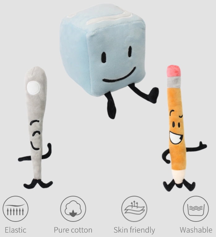 1Pc BFDI Plush Toys, Battle For Dream Island Stuffed Animals Plushies ...