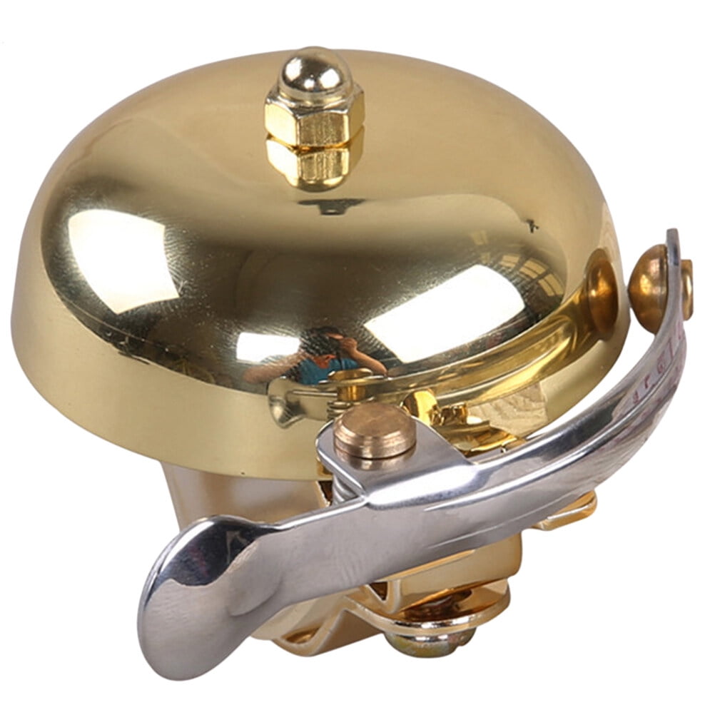 TOPBATHY1 Golden Bike Bell, Crisp Sound, Durable Aluminum Alloy ...