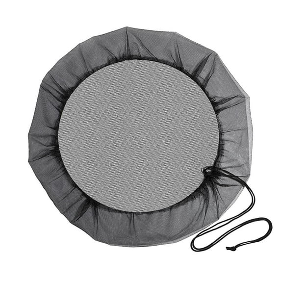 1Pc Black Rain Mesh Screen,Mesh Cover for Rain Barrels,Rain Barrel ...