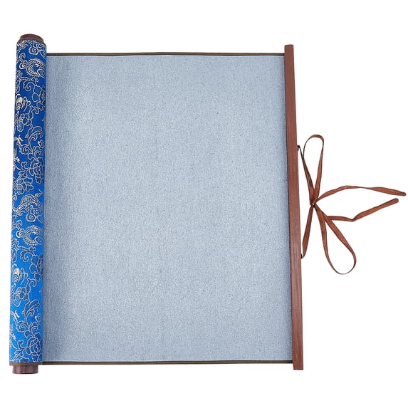1Pc Blank Satin Face Water Writing Cloth Rectangle Light Grey 840x390x0 ...