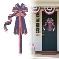 1Pc Bow 4Th Of July Bow Ribbon Mixed Materials For Gift Wrapping ...