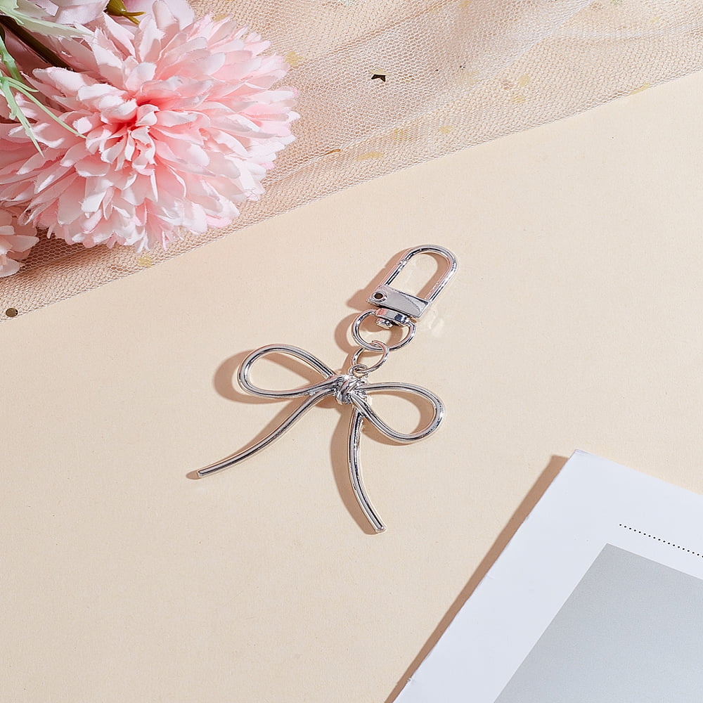 1Pc Bowknot Keychain Stylish Key Chain Accessories for Women Purse Car ...