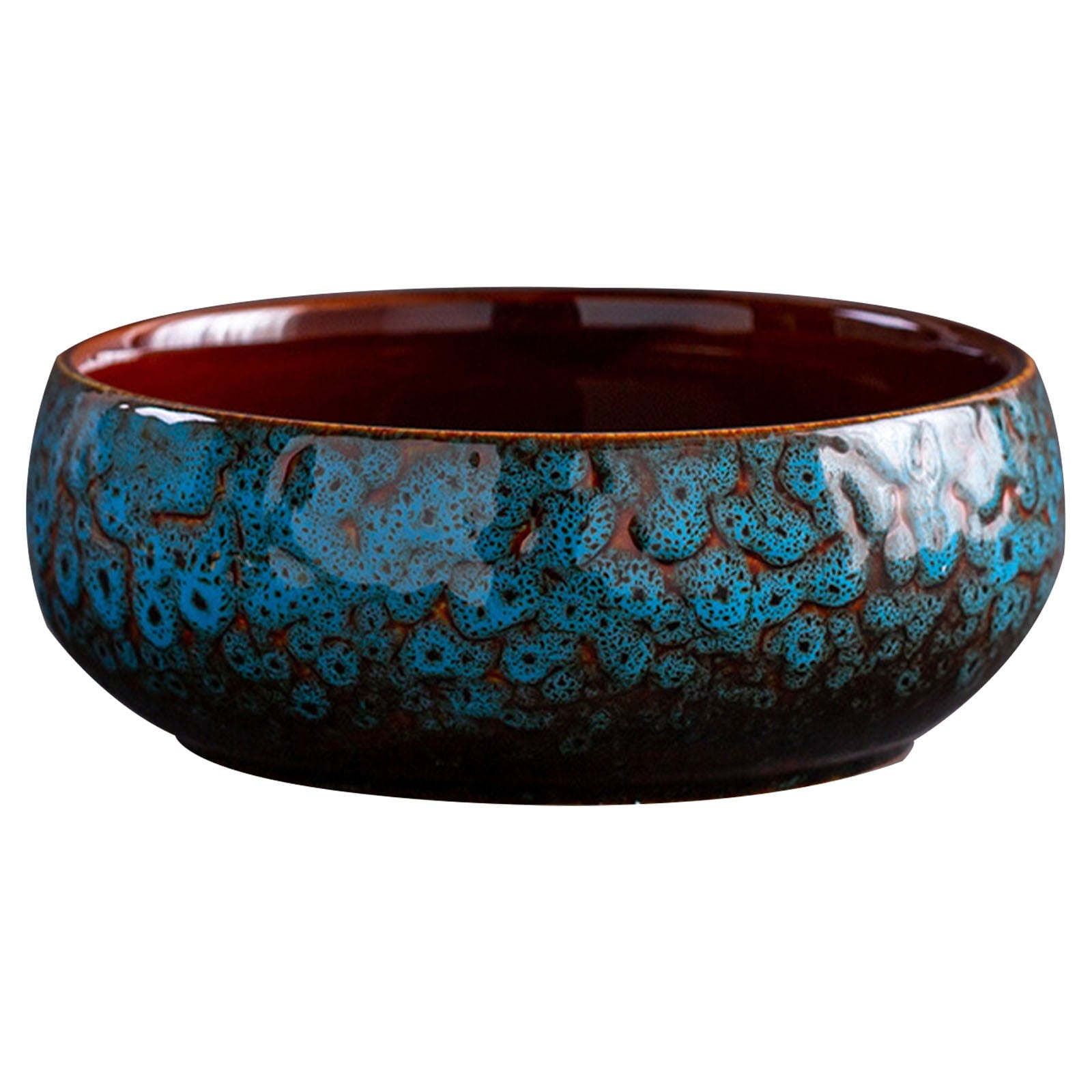 1Pc Bowl Planter Large Flow Pot Bowl Lotus Water Lily Succulent Ceramic ...