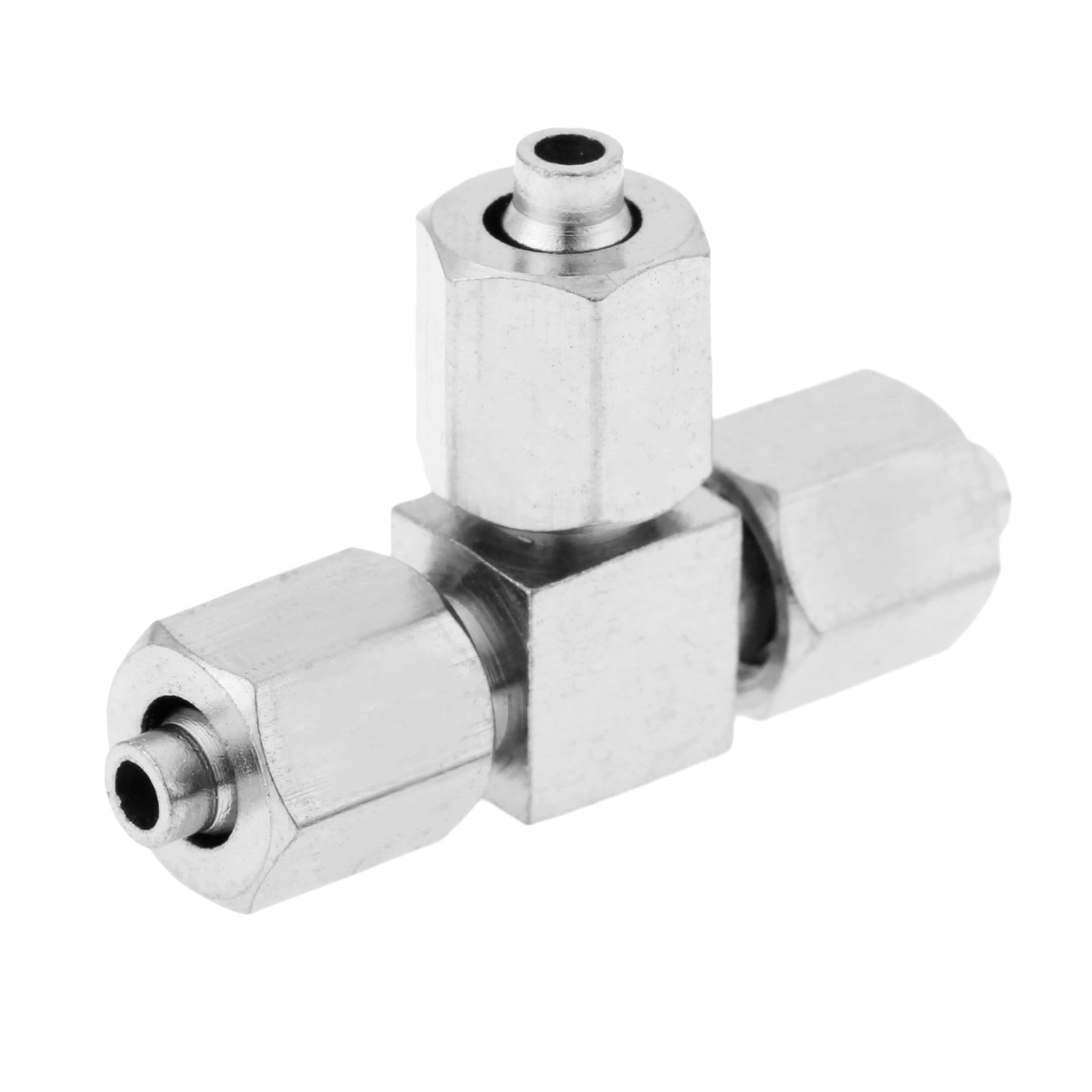 1Pc Brass Tee Shape Pneumatic Quick Coupler 4mm 6mm 8mm 10mm 12mm Three ...