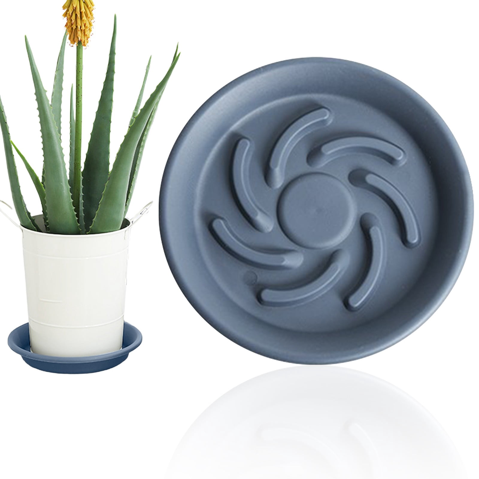1Pc Breathable Plant Pot Saucer Thickened Plastic Round Water Tray ...