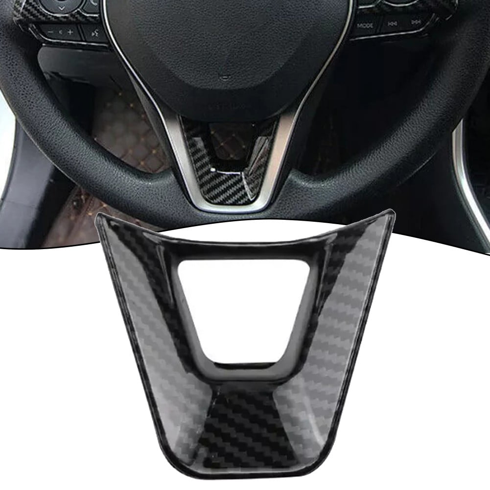 1Pc Car Steering Wheel U-Type Panel Trim Sticker For Toyota For RAV4 ...