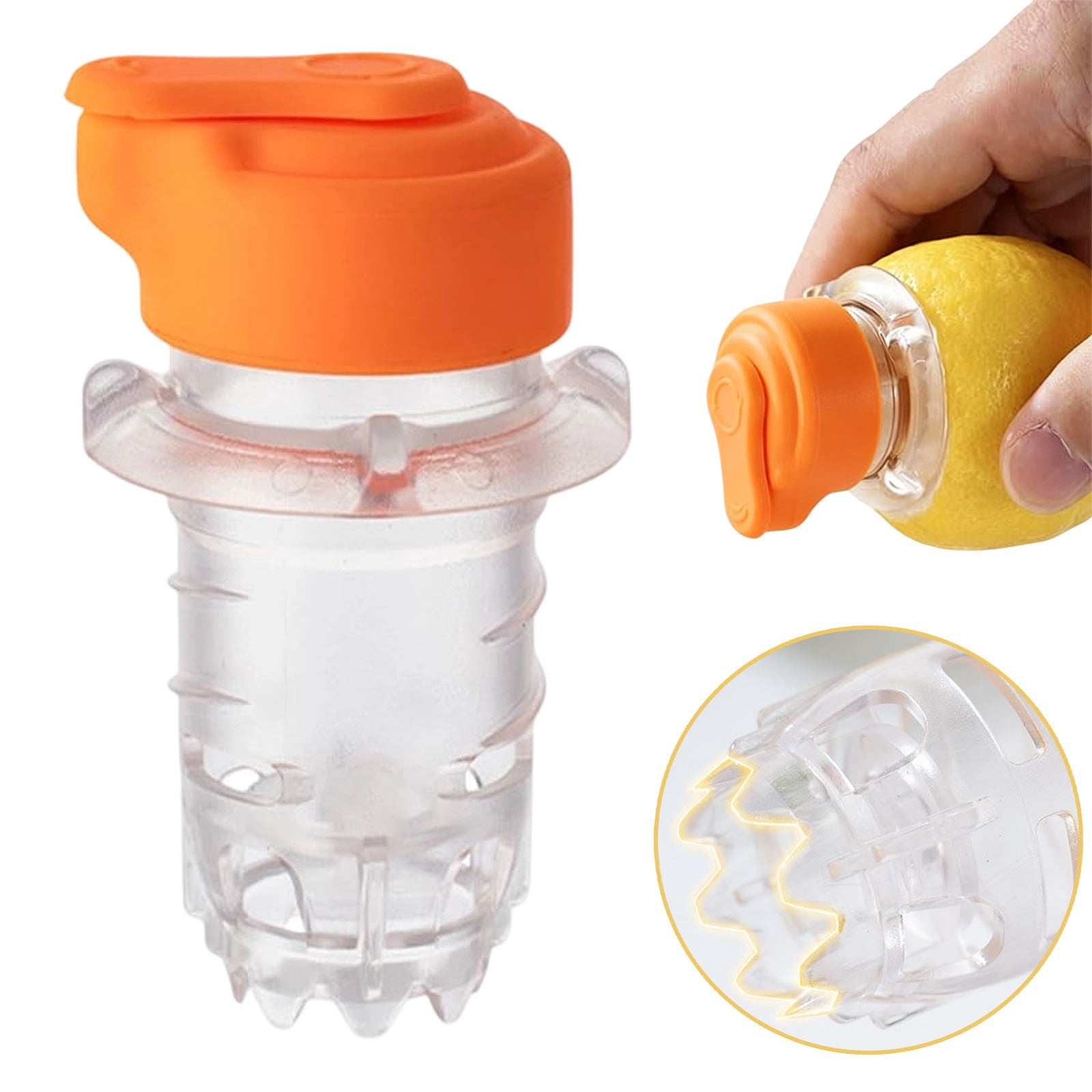 1Pc Citrus Juicer Manual Lemon Squeezer Silica Gel For Kitchen Bar ...