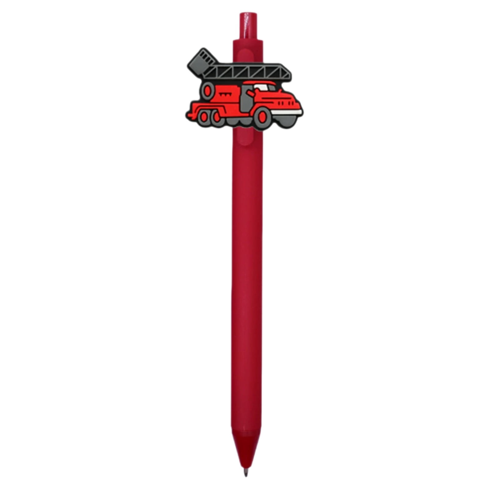 1Pc Clearance Sale! Plastic Fire Truck Retractable Gel Pen, Fun Vehicle ...