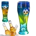 1Pc Clearance Under $10 Soccer Trophy Beer Glass Beer Mug Glass For ...