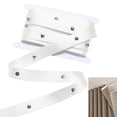 1Pc Cloth with Stainless Steel Wave Fold Curtain Tape Curtain Tape for ...