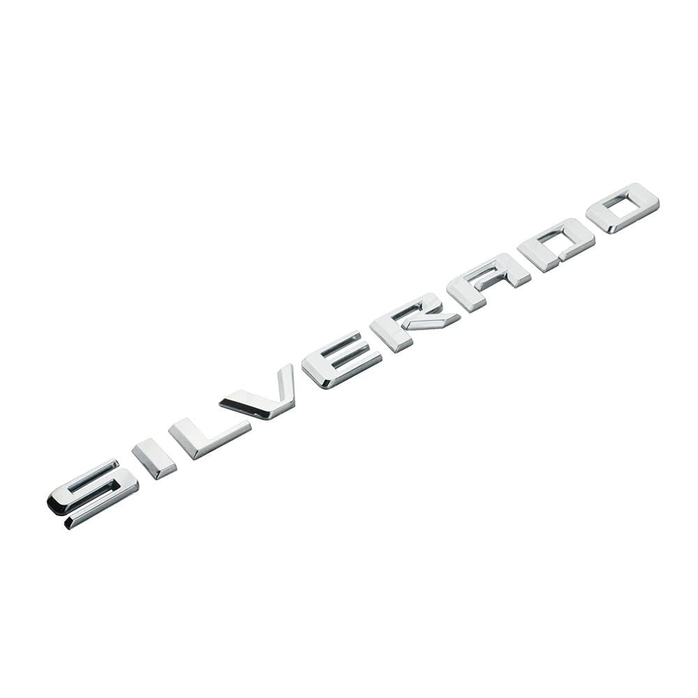 1Pc Compatible with 2019-2023 Silverado Tailgate Letter Logo Emblem ...
