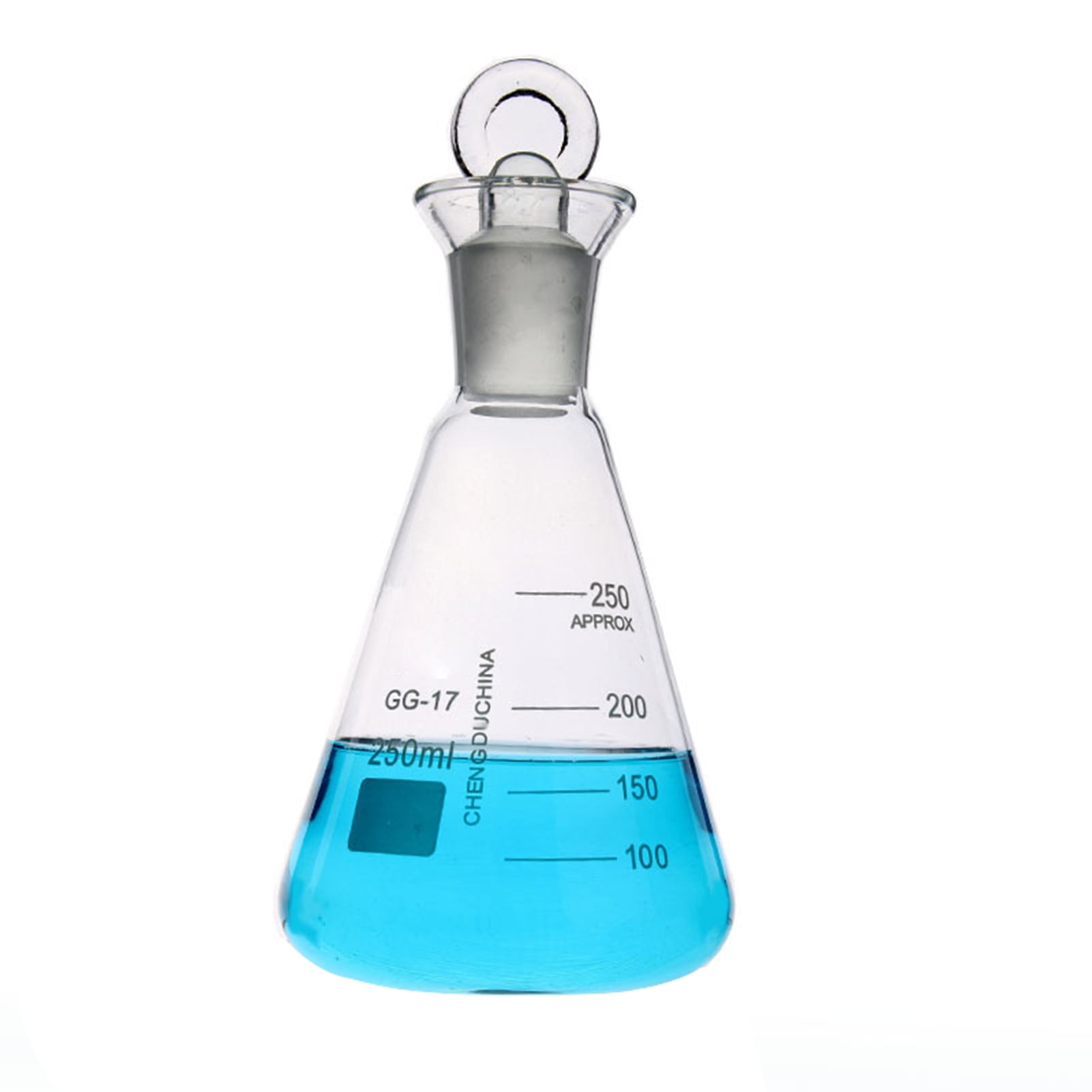 1Pc Conical Flask, 50-1000ml Thick Wall Lab Glass Flared Open Triangle ...