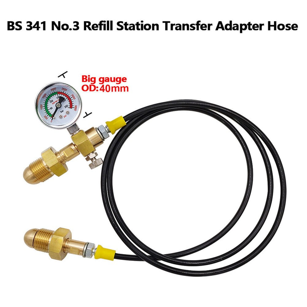1Pc Connecting Hose For Heavy Argon Cylinders Standard Bs341 No.3 ...